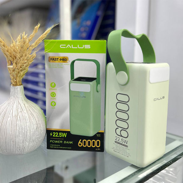 پاور بانک کالوس مدل FAST-H۶۰ ظرفیت ۶۰۰۰۰ میلی آمپرساعت – مستر موبایل